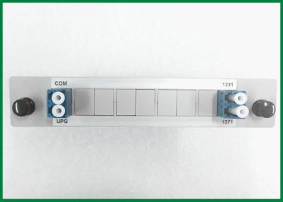 China Single Fiber CWDM Optical Multiplexer And Demultiplexer With UPG Port LC Duplex for sale