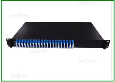 China Multiplexor de la fibra óptica DWDM de Mux para el sistema del LU/DWDM del conector en venta