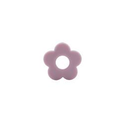 Chine Perle de dentition en silicone avec trous de fleurs 4,5 cm pour collier à mâcher avec attache-sucette bricolage à vendre