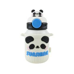 Chine bouteille de thermos animale de l'acier inoxydable 550ml avec la couverture de silicone à vendre