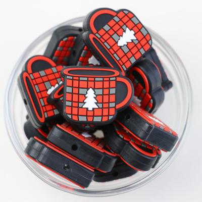 Chine Perles écologiques libres focales des perles BPA DIY de silicone fait sur commande de Noël pour des keychains de stylo à vendre
