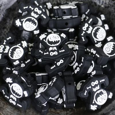 중국 펜 열쇠고리를 위한 비즈를 테어스링 도매 낮은 MOQ 값이 싼 귀여운 만화 DIY 실리콘 판매용