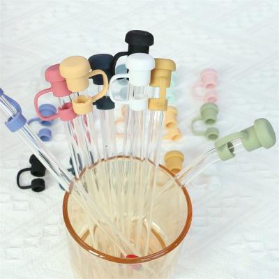 Κίνα Προσαρμοσμένα Σιλικόνιο Straw Toppers για Tumblers Σιλικόνιο Straw Cap Καπέλα PVC Ελεύθερο BPA Ελεύθερο προς πώληση