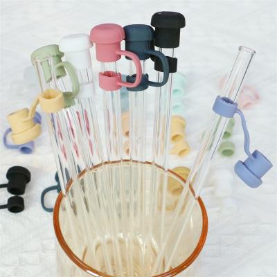 Κίνα Προσαρμοσμένα Σιλικόνιο Straw Toppers για Tumblers Σιλικόνιο Straw Cap Καπέλα PVC Ελεύθερο BPA Ελεύθερο προς πώληση
