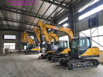 China XCMG XE75D 7.5-ton Crawler Excavator with 42.4 kW Yanmar Engine and 0.3 m³ Bucket for High Efficiency Digging for sale