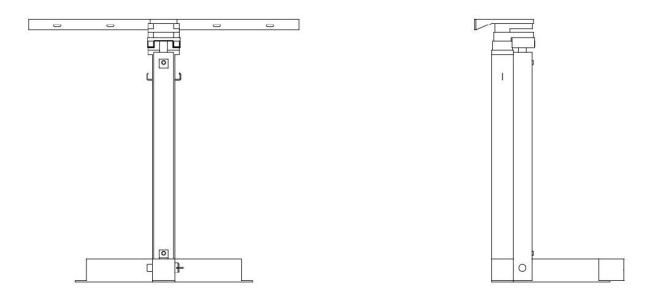 Simple Piston Type Hydraulic Tank Lift Jacks for Lift Tank Grain Silo Tank Jacking System