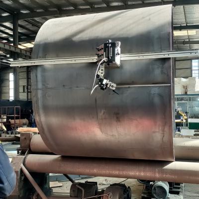 Chine Tracteur de soudage de réservoirs à courant continu électrique à voie droite pour machines de construction de réservoirs à vendre