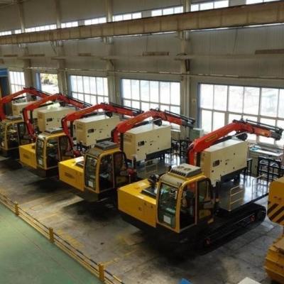 Chine 13000 kg de grue mobile à rampe avec rampe de levage et alimentation électrique à vendre