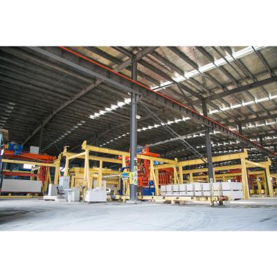 Cina AAC Produzione-trasportano la linea di produzione concreta automatica catena-piena del blocchetto del mattone di AAC che fa la macchina in vendita