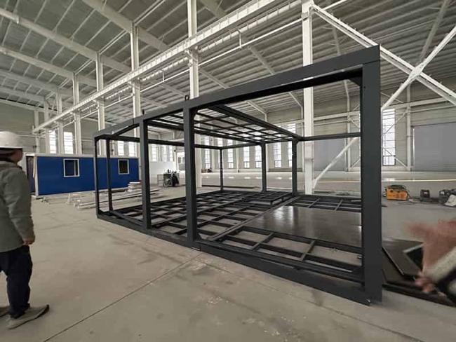 modular expandable homes frame
