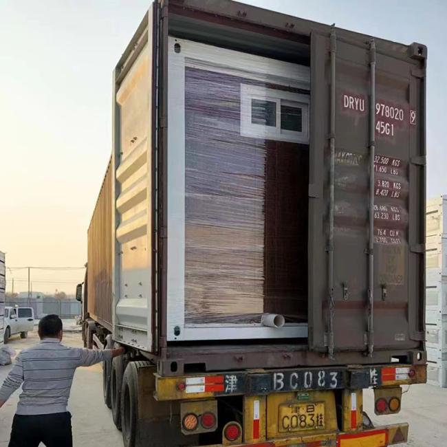Foldable Tiny House shipping