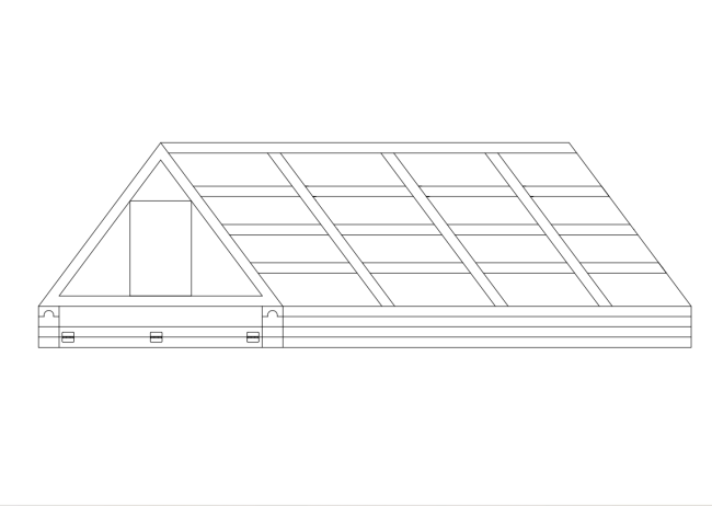 Grande portable fold out house Innovative Storage 