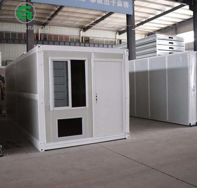 China Vorfabrizierte Schlafsaal-Falten-Behälter-Haus-Lager-Arbeitsamt-Speicher-Häuser zu verkaufen