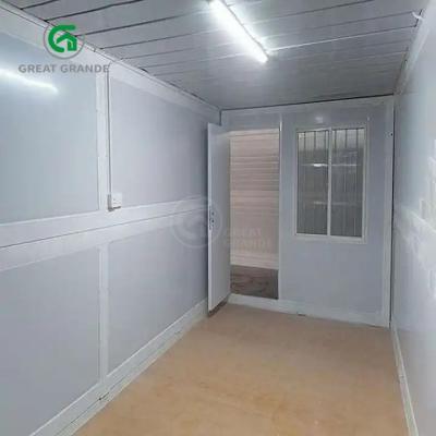 중국 20ft Fold Out Container House Manufacturer Square Tubes Galvanized Steel Quick Installation 판매용