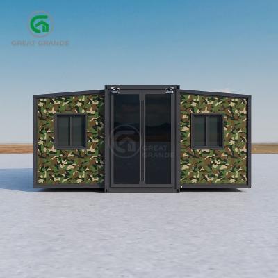 China Casas expansíveis 5600 mm * 6300 mm * 2250 mm Espaço interno Instalação rápida à venda