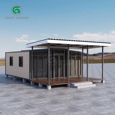 Cina Edificio di contenitori espandibili personalizzabili Fabbricazione in acciaio galvanizzato Esterno personalizzato in vendita