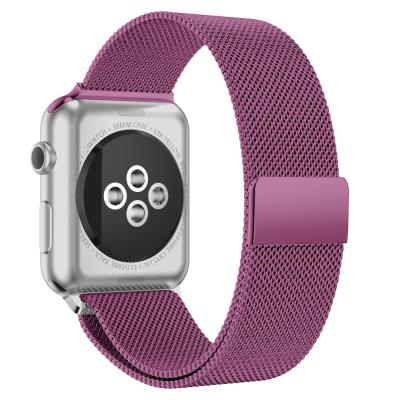 Cina Banda di Apple Smartwatch, polsino magnetico dello Smart Watch della maglia dell'acciaio inossidabile in vendita