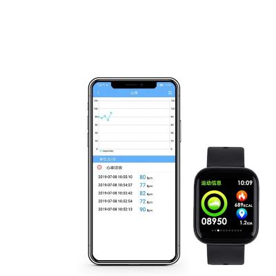 Cina Smart Watch dell'inseguitore di forma fisica del braccialetto della cinghia con costruito in batteria al litio in vendita