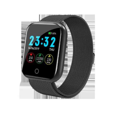 Cina Alta definizione di forma fisica dello Smart Watch alla moda dell'inseguitore nera/colore di rosa in vendita