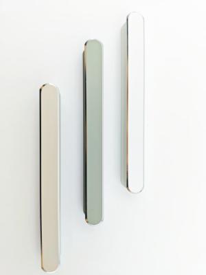 China Aluminum Alloy Integrated Round Knob Handles For Wardrobe Doors / Dresser Drawers for sale