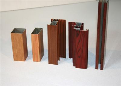 Cina HW9 durezza 5.8M estrusione di alluminio del grano di legno 6063 T5 in vendita
