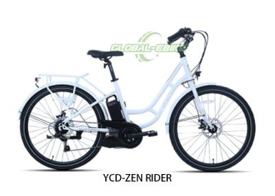 중국 YCD 젠 라이더 알루미늄 합금 도시 e바이크 테크트로 브레이크 24V 250W 모터 판매용