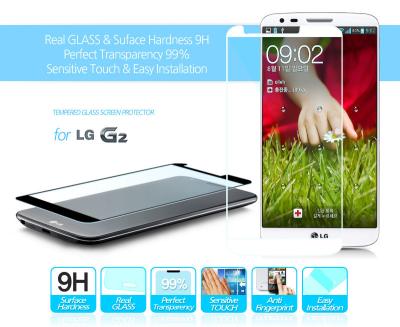 Cina LG trasparente G2/protettore di vetro dello schermo di Asahi del film di vetro segretezza di G3 in vendita