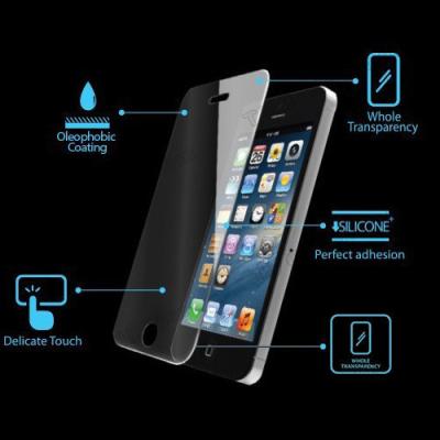 Cina 9H anti protettori dello schermo di segretezza del fringerprint 0.33mm per il iphone 4s, 5s, 5c in vendita