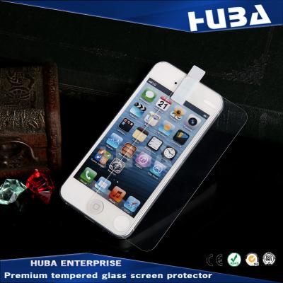 中国 反塵の実質の iPhone 5 の緩和されたガラスの保護装置のフィルムの監視 販売のため