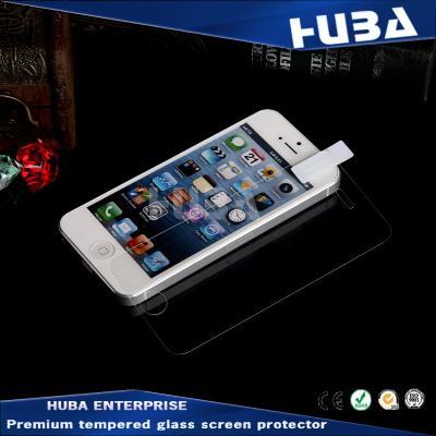 中国 超薄い iPhone 5 の緩和されたガラスの保護装置 販売のため