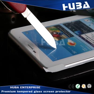 Cina il bordo piano Samsung di 0.4mm ha temperato la linguetta di vetro pro T321 del protettore dello schermo in vendita