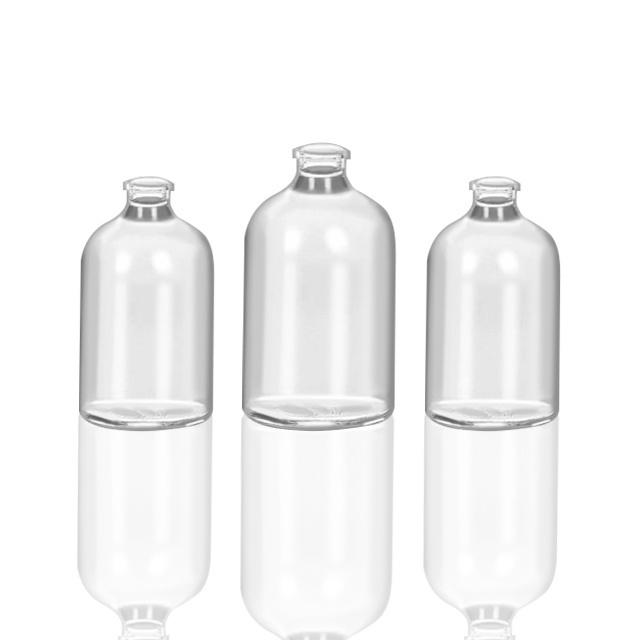 Vial Medicine 80ml Soft Tube Glass Medical Bottle