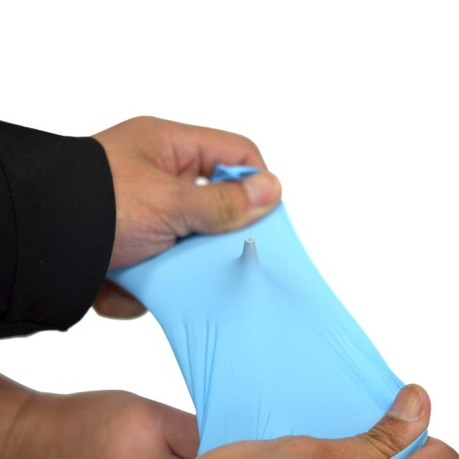 China Wholesale Sanitary CE En374 En455 Food Grade Disposable Food Grade Exam OEM Nitrile Glove with CE Certification