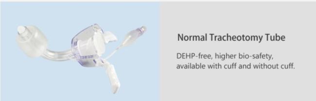 PVC Medical Disposable PVC Medical Tracheotomy Tube