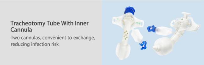 PVC Medical Disposable PVC Medical Tracheotomy Tube