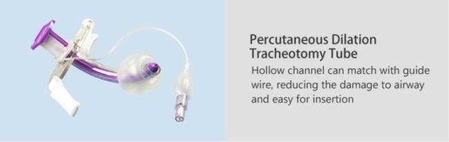 PVC Medical Disposable PVC Medical Tracheotomy Tube