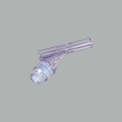Chine Customized PC Request Needleless Valve Y Connector Infusion Injection Adapter for PC à vendre