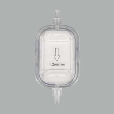 Chine Disposable Plastic Automatic Stop Fluid Infusion Precision Liquid Filter for Hospital à vendre