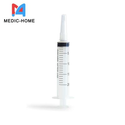 Chine Disposable 20ml PE Feeding Syringe Sterilized by Ethylene Oxide for Medical Treatment à vendre