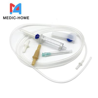 Chine Ethylene Oxide Sterilization Disposable Medical Infusion Set with and Competitive 5%off à vendre