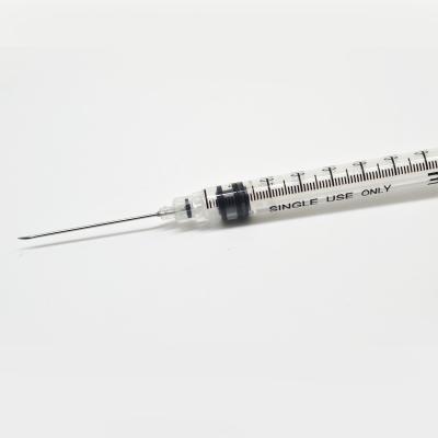 Chine Medical Disposable Vaccine Ad Syringe 1ml Luer Slip with Ethylene Oxide Sterilization à vendre