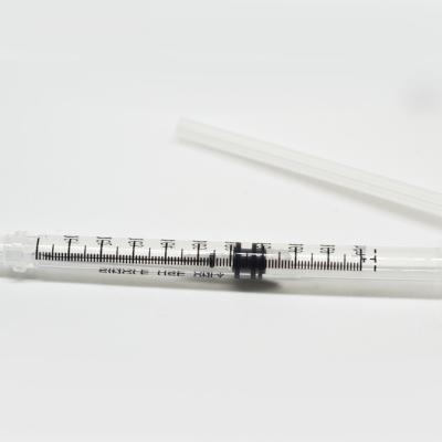 Chine Medical Disposable Vaccine Ad Syringe 1ml Luer Slip with Ethylene Oxide Sterilization à vendre