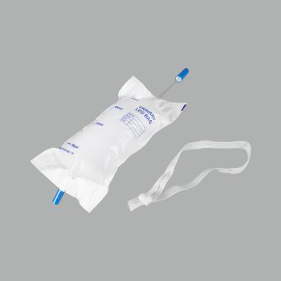 Chine External Female Disposable Urinary Leg Bag Medical Urine Container Transparent Leg Sterile Bag à vendre