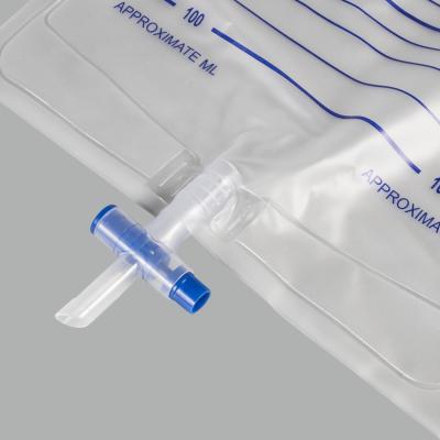 Chine External Female Disposable Urinary Leg Bag Medical Urine Container Transparent Leg Sterile Bag à vendre