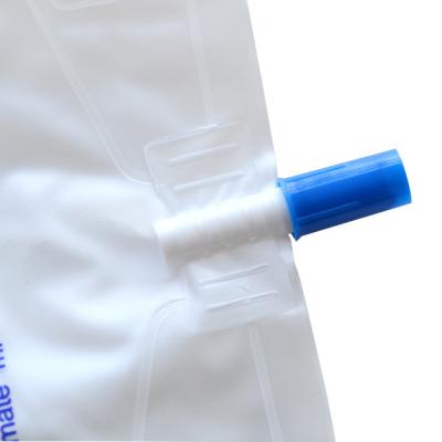 Chine Disposable Adults Urine Collection Bag With T-Tap Valve Female Catheter Bag TMH-B005 à vendre