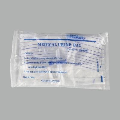 Chine Disposable Medical PVC Adult Child Urine Collection Bag Overnight Urine Bag 100ml 200ml à vendre