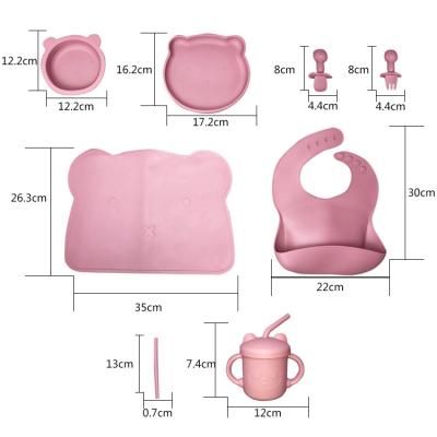 중국 오래가는 실리콘 아기 공급은 6 PC BPA 자유 판 가치없는 sippy 컵에서 설정했습니다 판매용