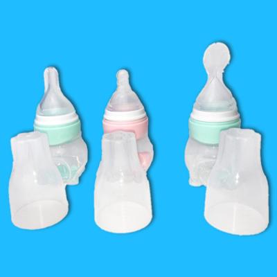 Chine La dentition nouveau-née libre de BPA joue l'écoulement moyen de bouteille à lait adapté aux besoins du client à vendre