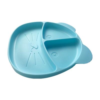 Chine Catégorie comestible de qualité de Tray Customized Cat Shape High de bébé de silicone à vendre