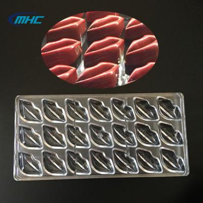Chine Le gâteau de PC de DIY décorant le chocolat moule la forme de bouche de silicone à vendre